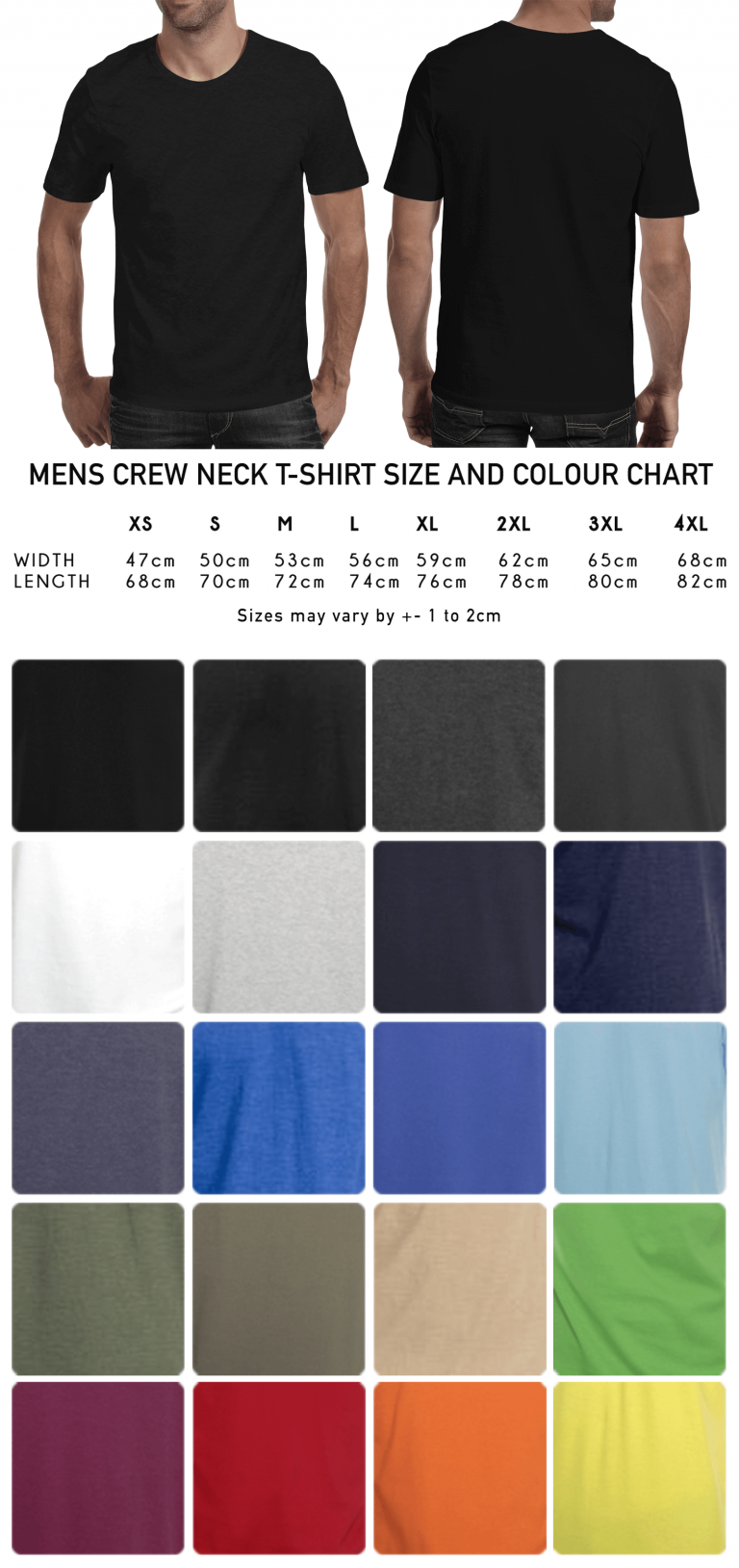 Choose Your T-shirt | DTG T-shirt Printing - otcprinting.co.za